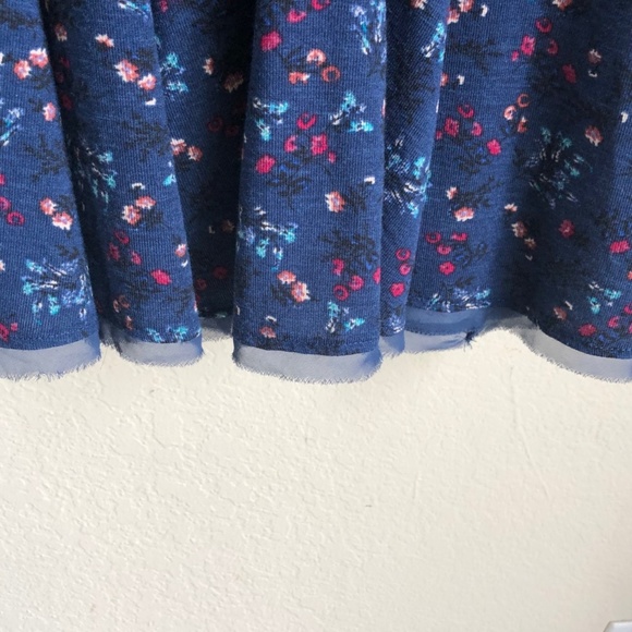 American Rag | Dresses | Nwt American Rag Cie Blue Indigo Floral Dress ...